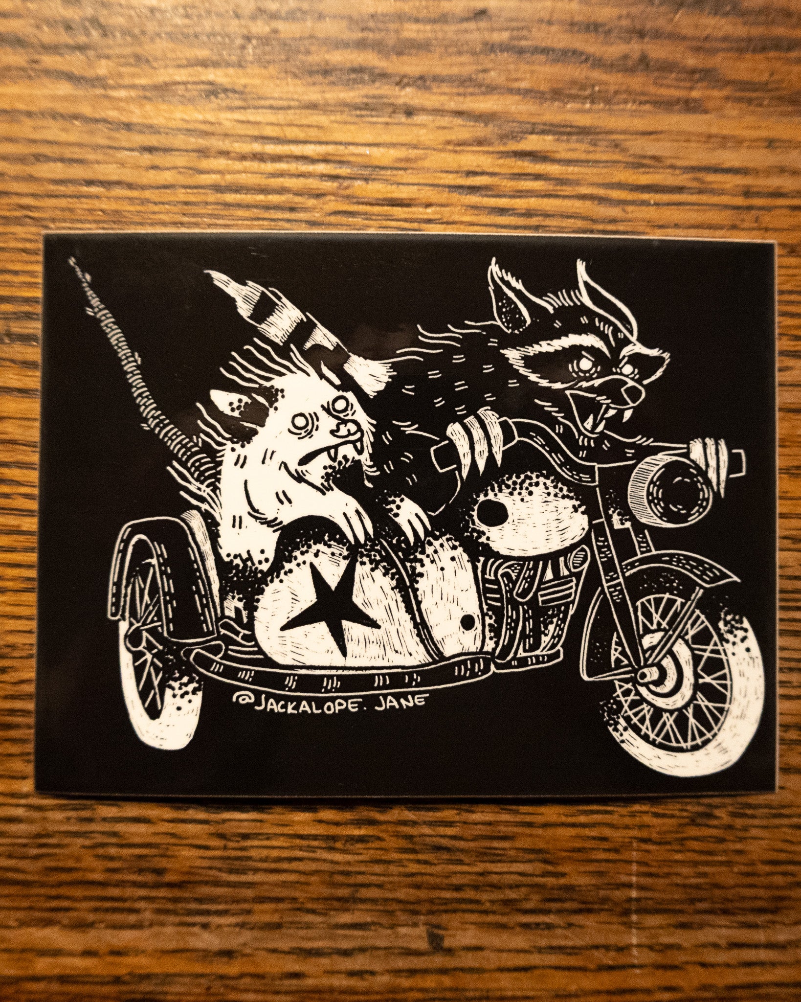 Rumblin' Rascals Sticker – Jackalope Jane Varieties